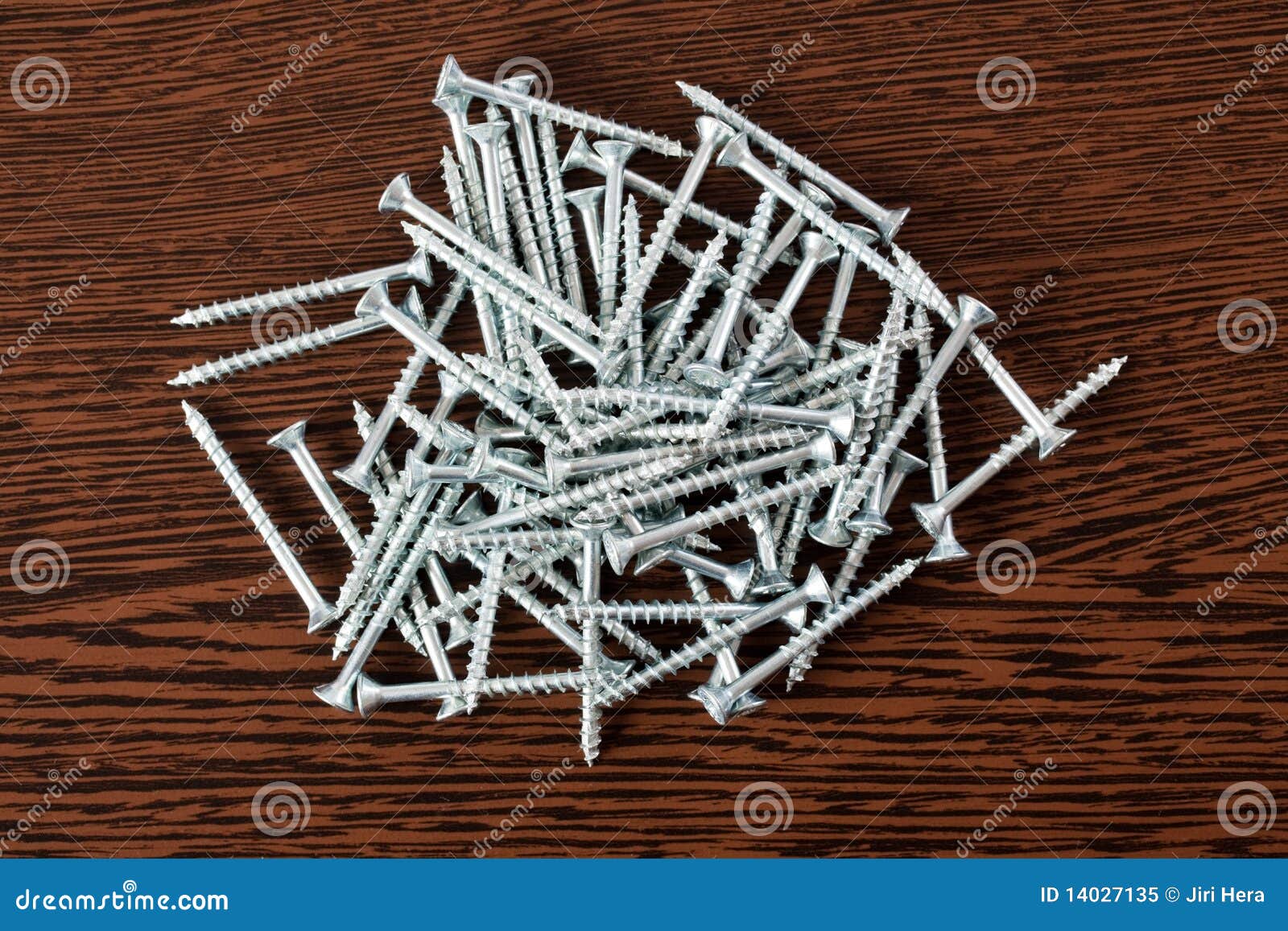 Silver screws stock image. Image of head, standing, sharp - 14027135