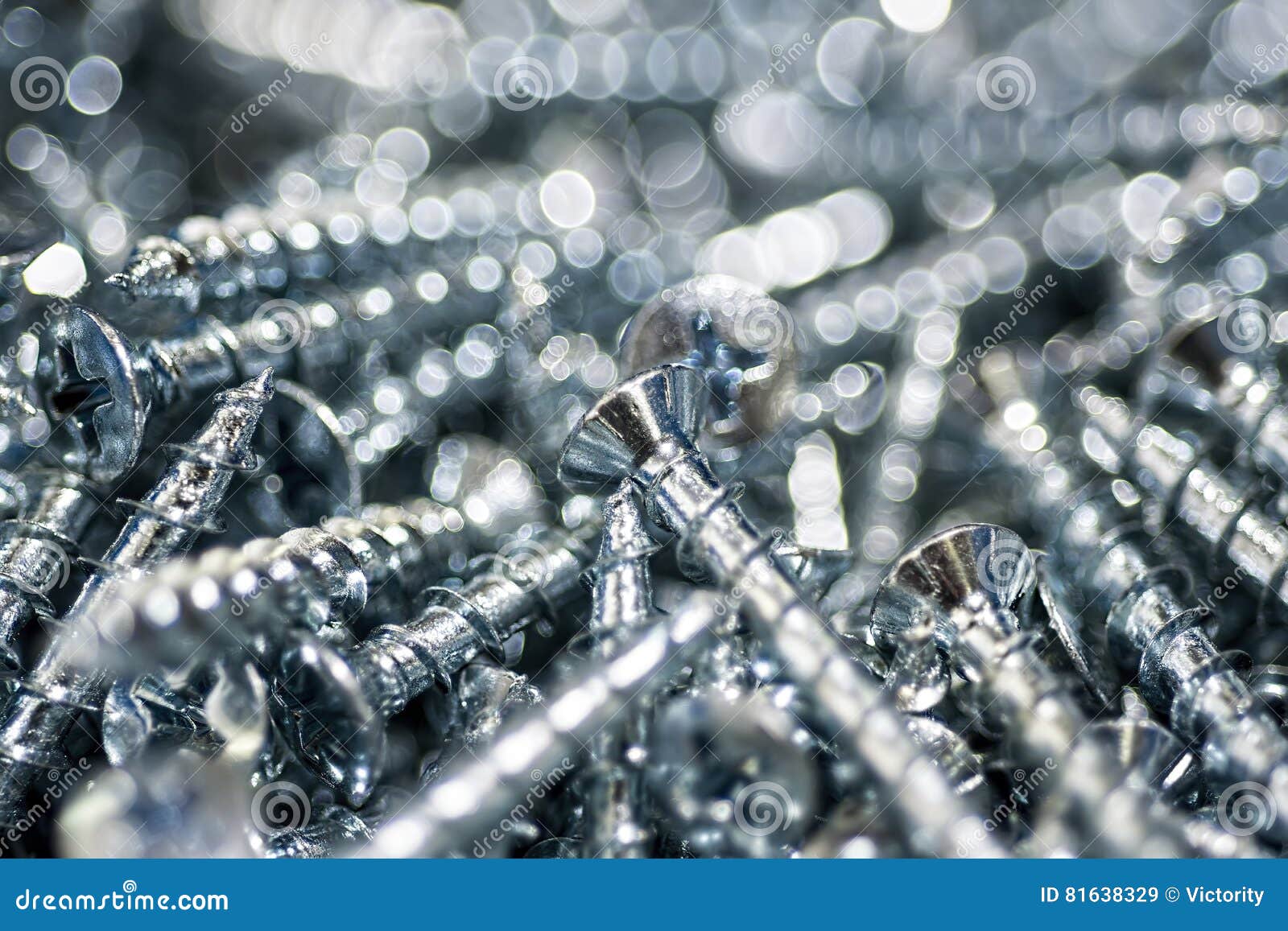 Silver Screws Stock Photo | CartoonDealer.com #26006250