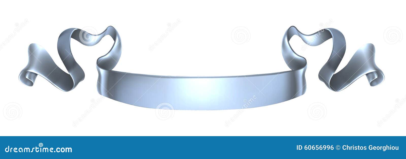 Silver Scroll Paper, Royal Parchment Banner Vector Illustration ...