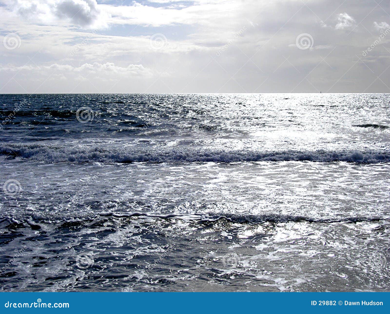 Silver Sea stock photo. Image of water, ocean, seascape - 29882