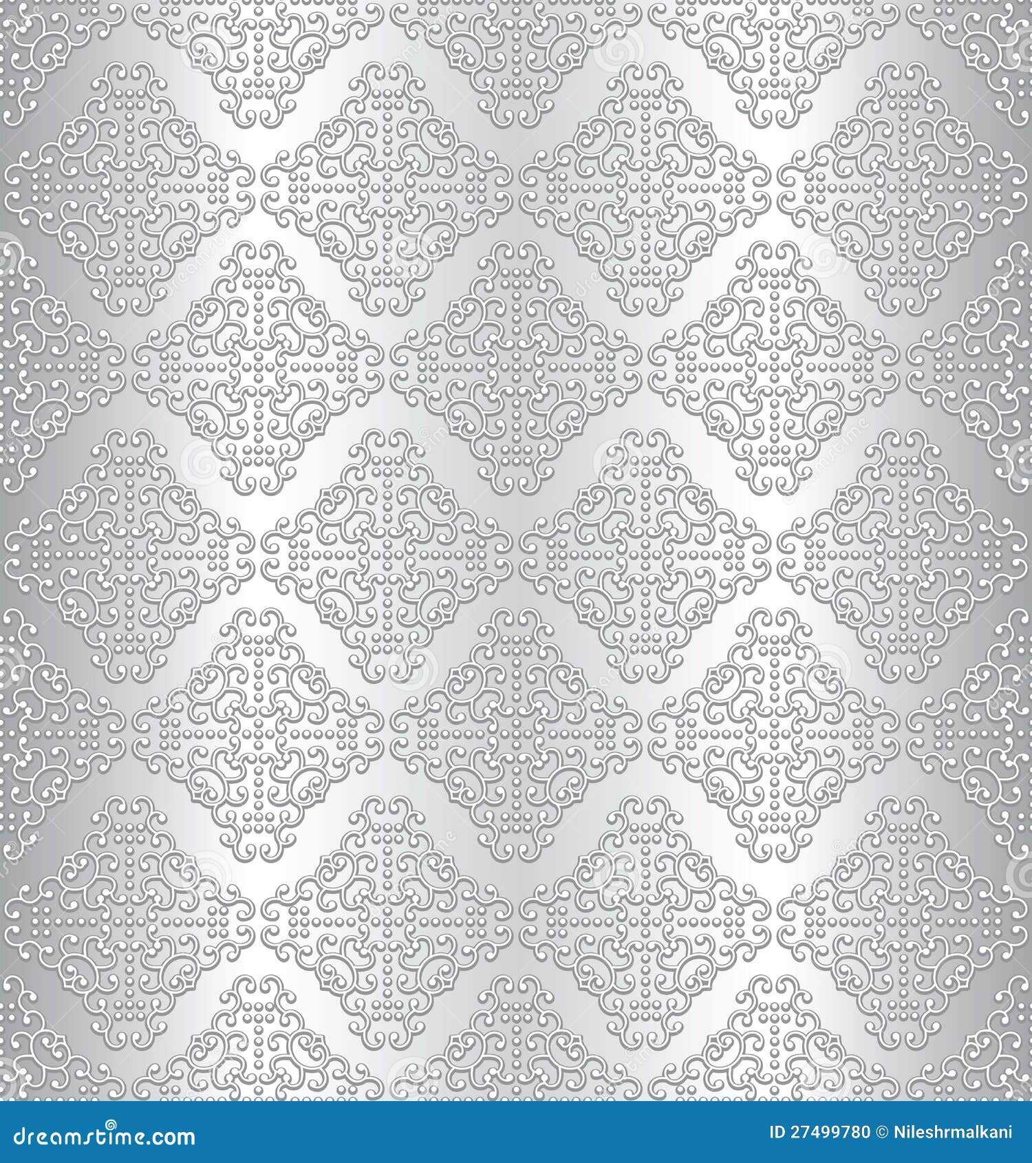 Silver Seamless Metal Background Stock Photo - Image: 27499780