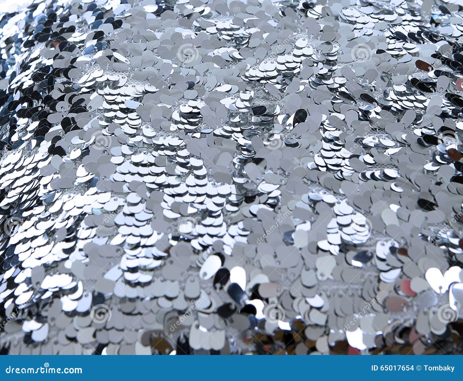 Silver sequins background stock photo. Image of decoration - 65017654