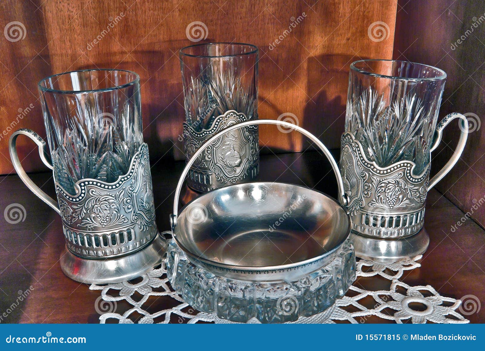 Silver set stock image. Image of ornamental, decorative - 15571815