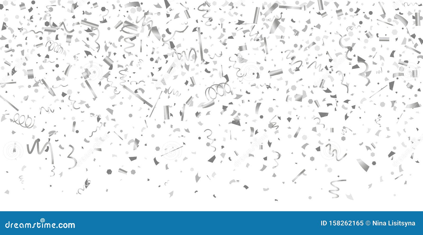 Silver Shine Texture on a White Background. Stock Vector - Illustration ...