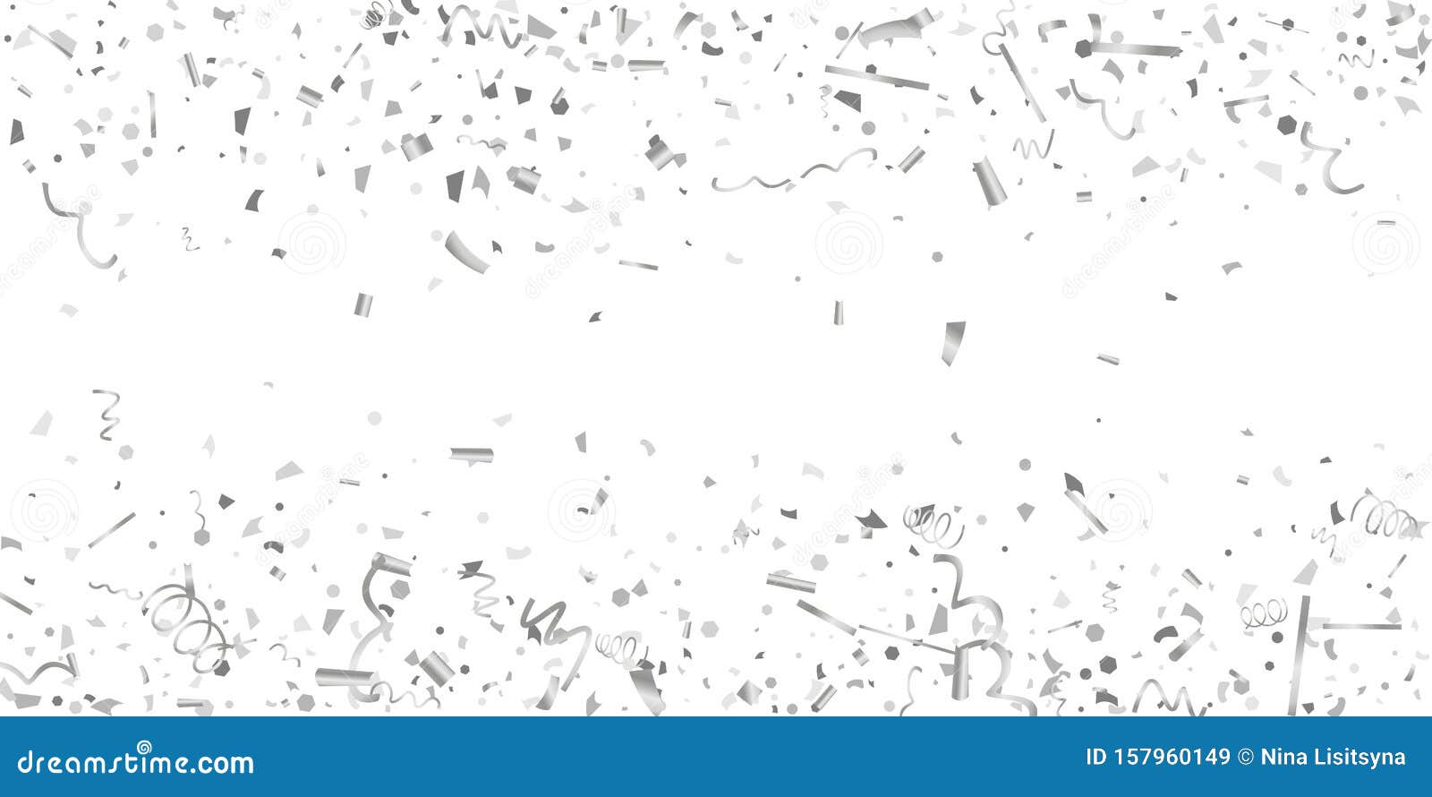 Silver Shine Texture on a White Background. Stock Vector - Illustration ...