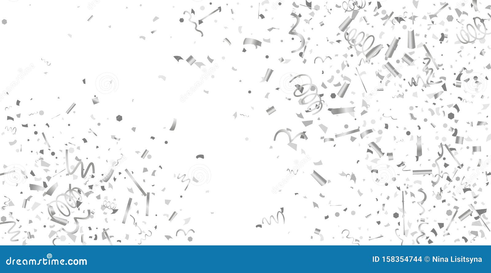 Silver Shine Texture on a White Background. Stock Vector - Illustration ...