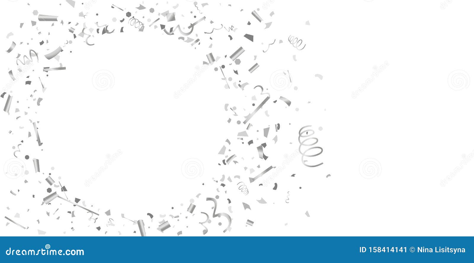 Silver Shine Texture on a White Background. Stock Vector - Illustration ...