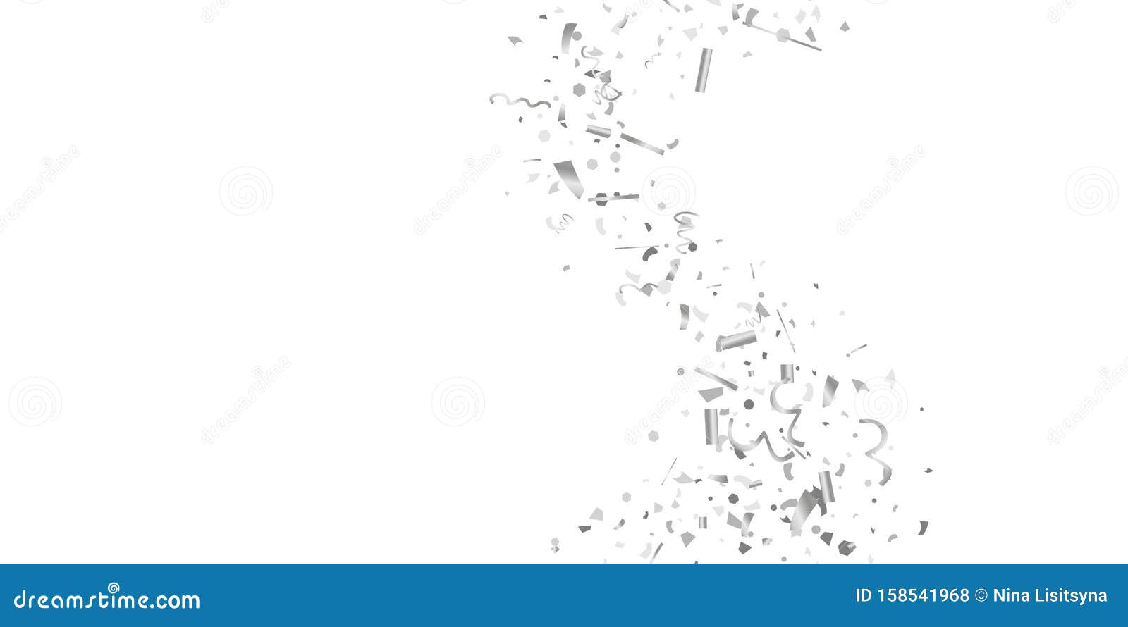 Silver Shine Texture on a White Background. Stock Vector - Illustration ...