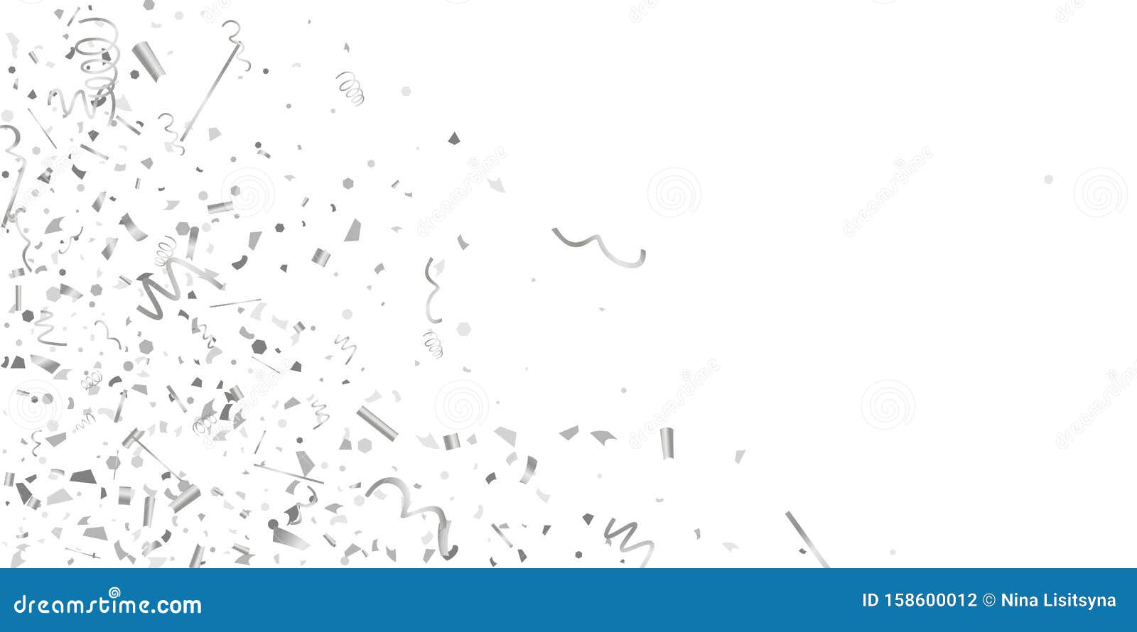 Silver Shine Texture on a White Background. Stock Vector - Illustration ...