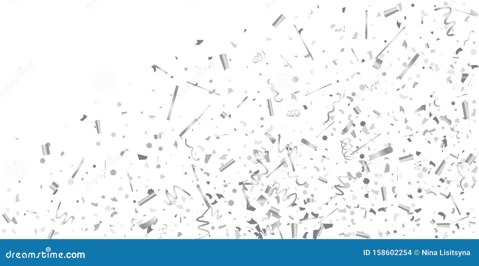 Silver Shine Texture on a White Background. Stock Vector - Illustration ...