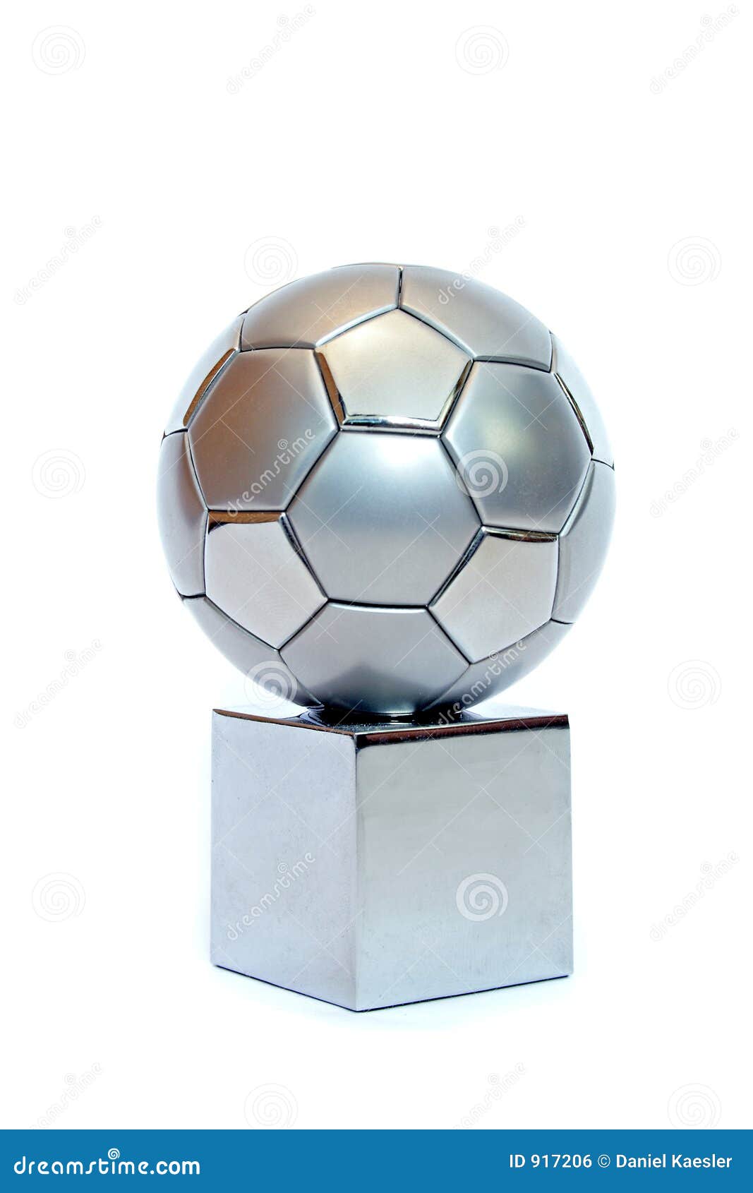 Silver soccer cup stock photo. Image of goblet, tournament - 917206