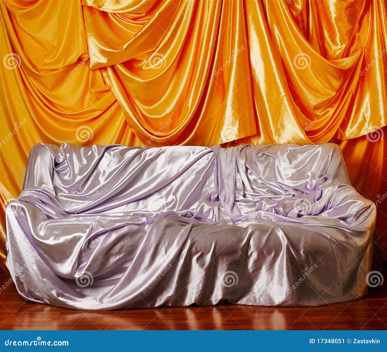 Silver sofa stock image. Image of lifestyle, retro, sofa - 17348051