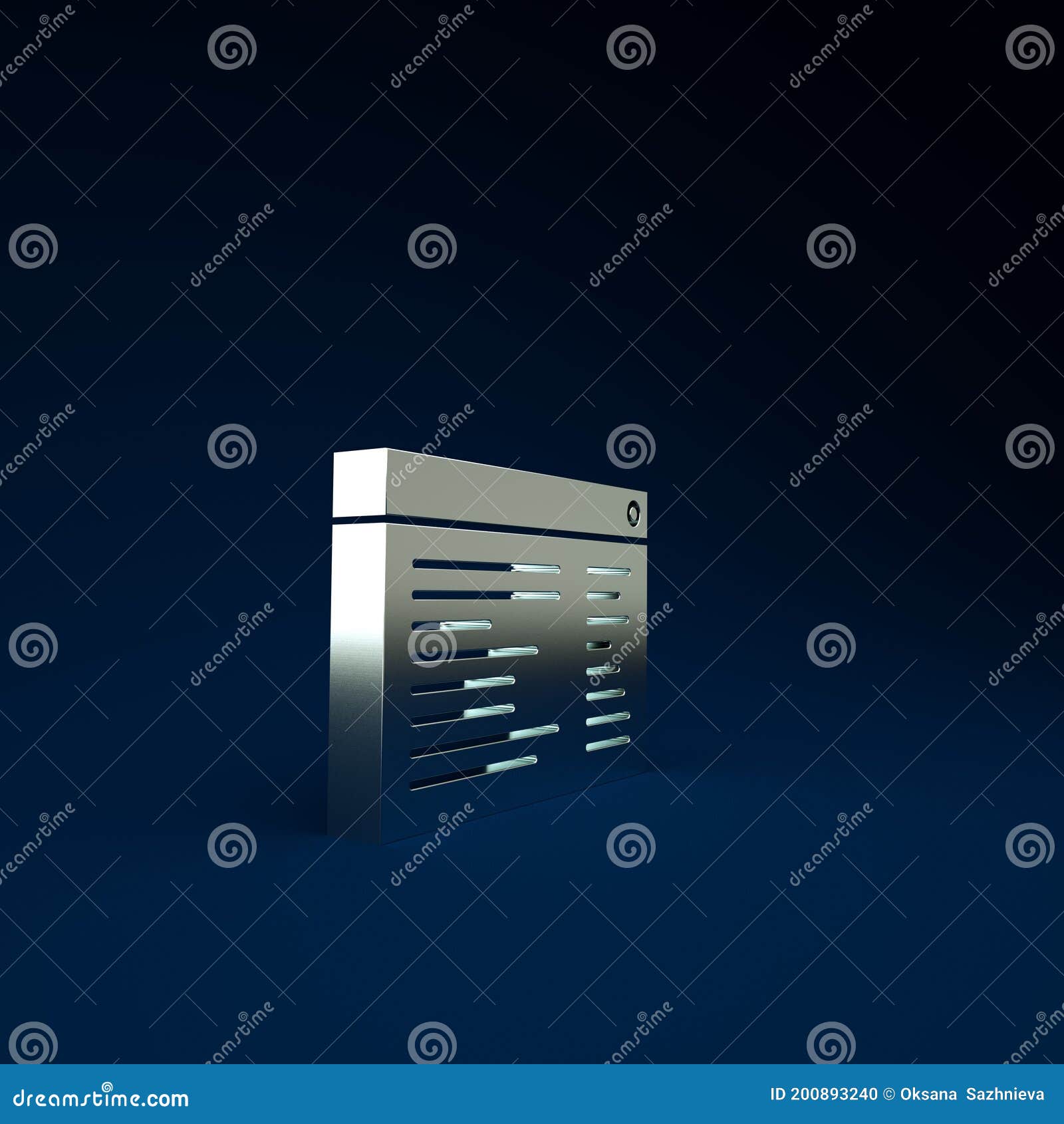 Silver Software, Web Developer Programming Code Icon Isolated on Blue Background. Javascript ...