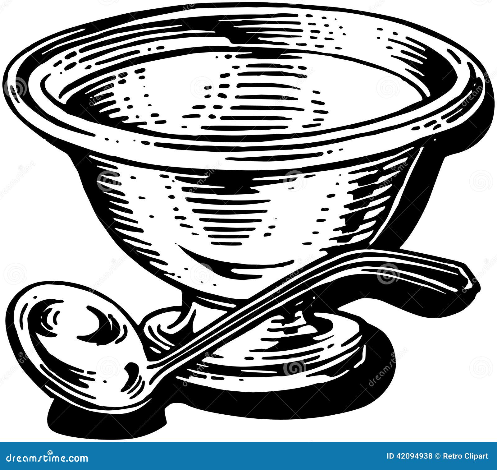 Silver Soup Tureen stock vector. Illustration of scalable - 42094938