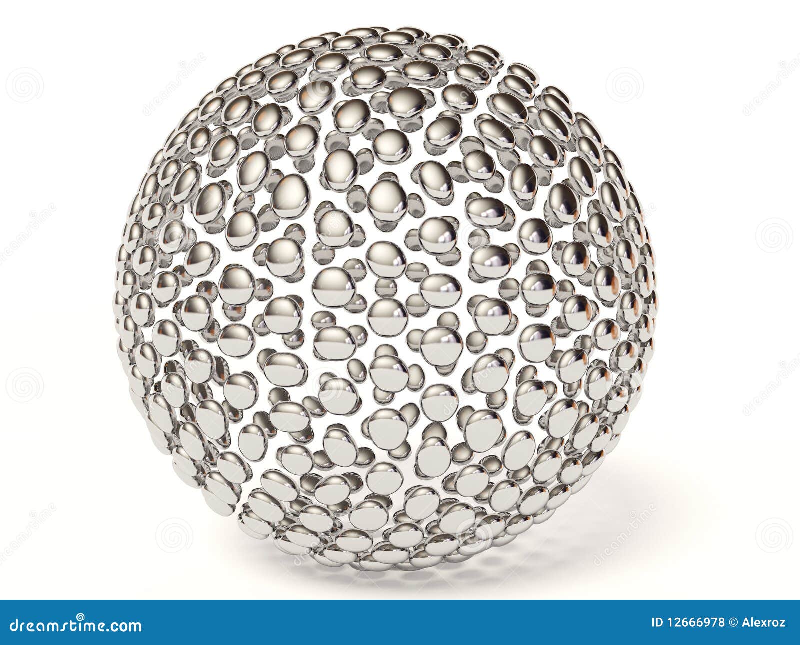 Silver Sphere Royalty Free Stock Photos - Image: 12666978 Silver Sphere Royalty Free Stock Photos - Image: 12666978