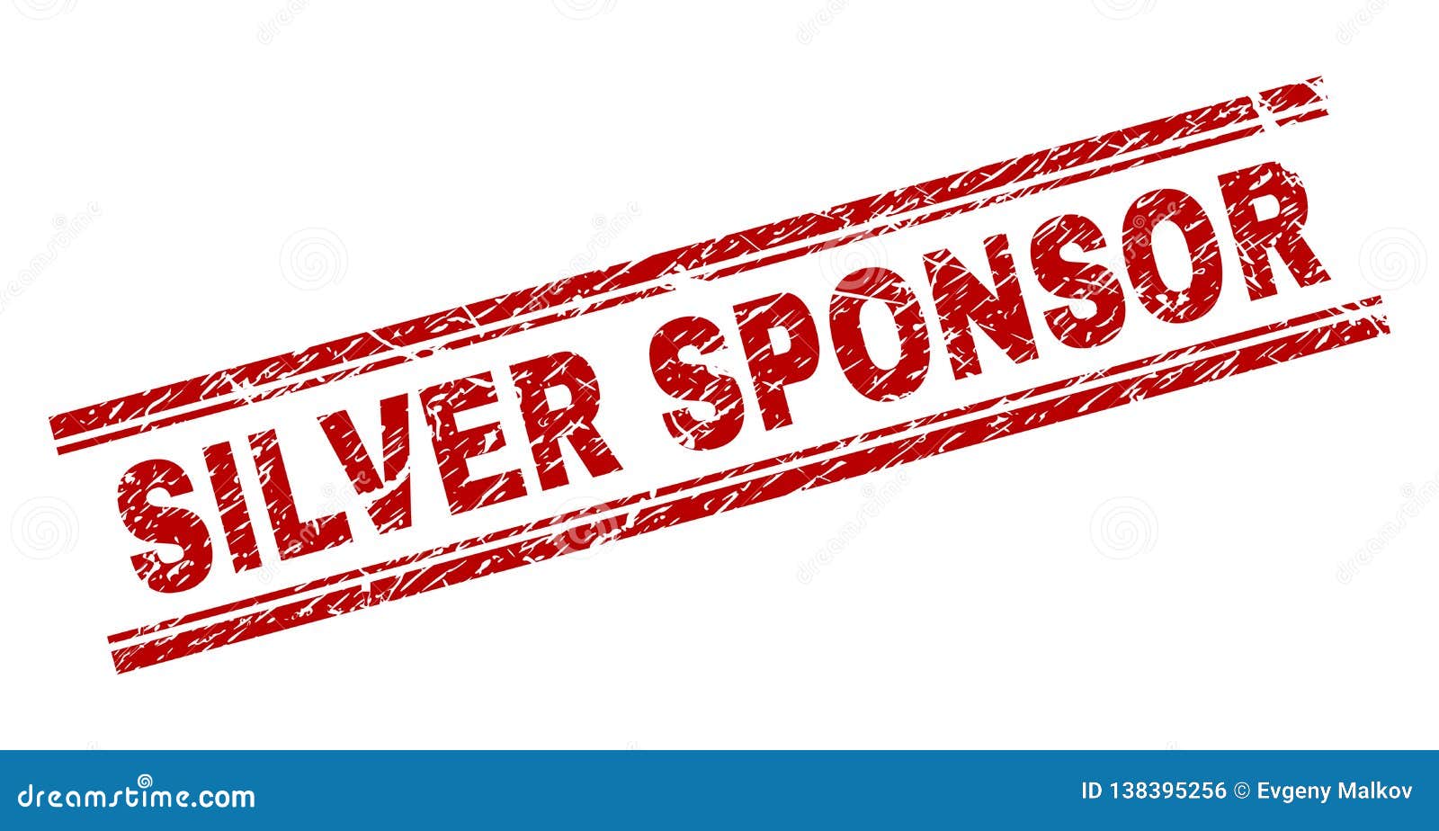 Grunge Textured SILVER SPONSOR Stamp Seal Stock Vector - Illustration ...