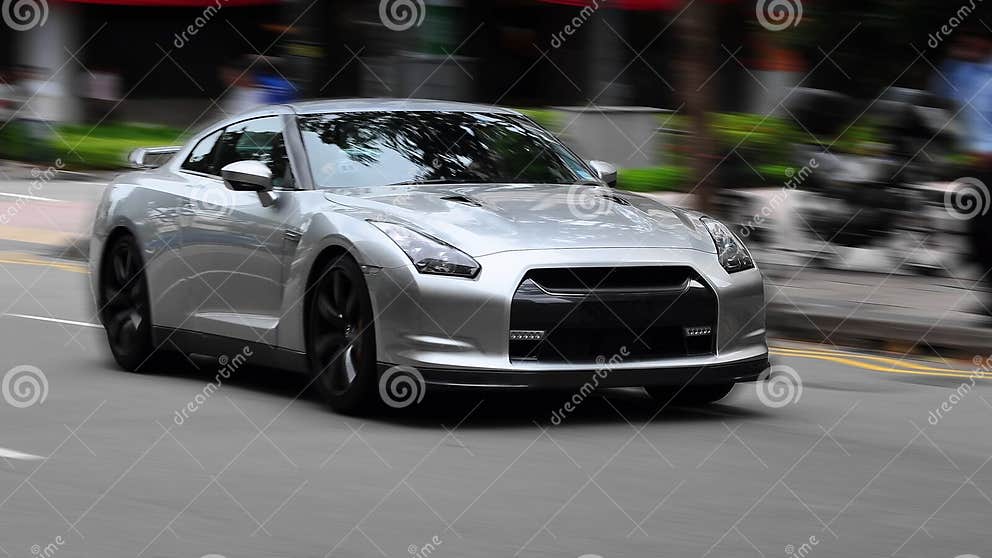 Silver sports car stock photo. Image of vehicle, silver - 7849056