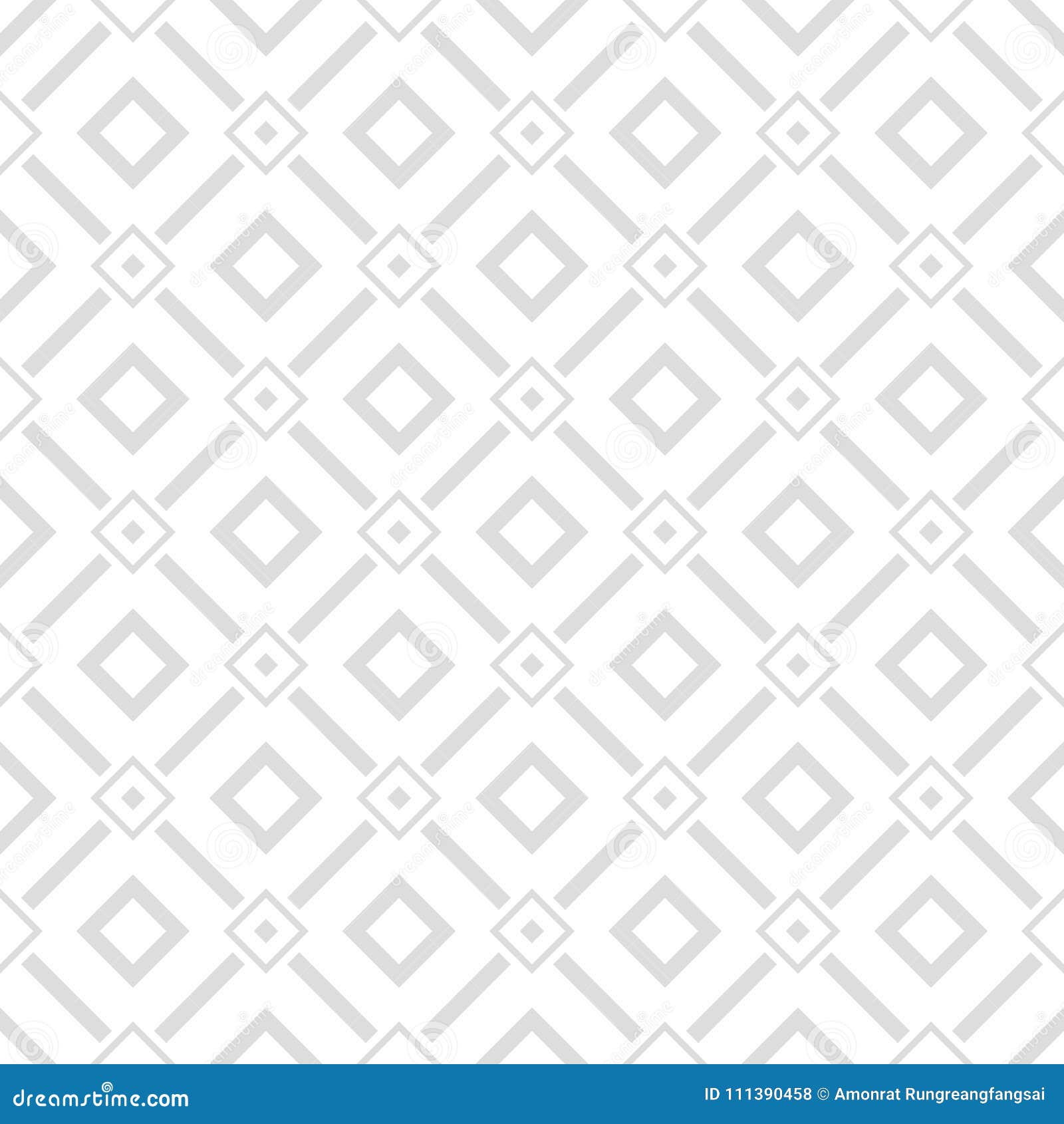Silver Square Seamless Pattern Stock Vector - Illustration of recurring ...