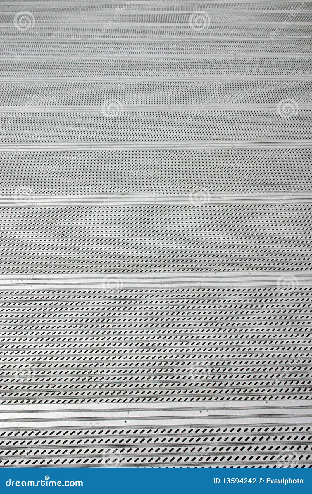 Silver Stairs stock photo. Image of stairway, holes, metal - 13594242