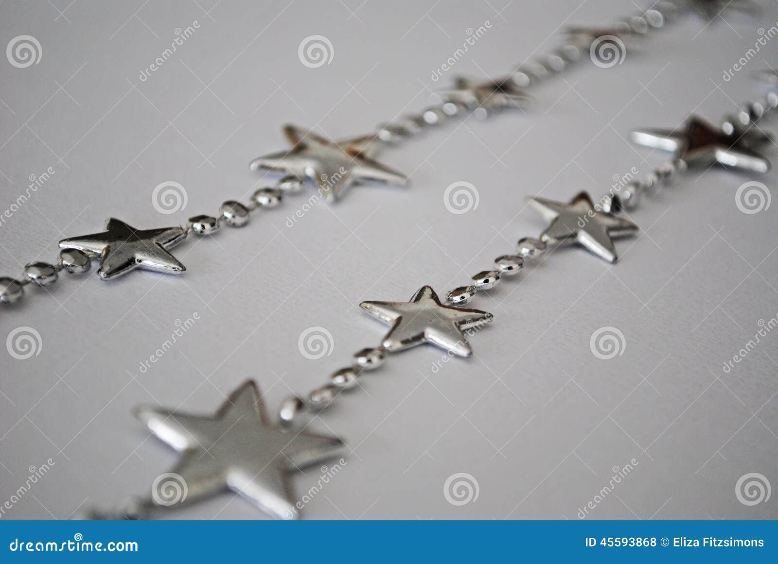 Silver Star Border stock photo. Image of border, christmas - 45593868