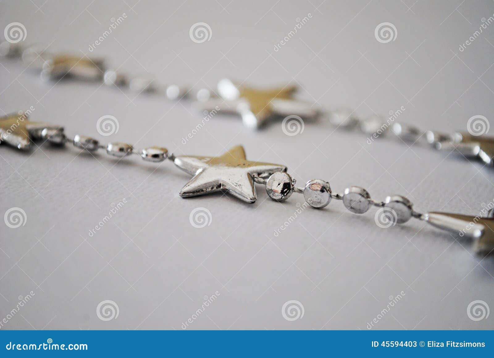 Silver Star Border stock image. Image of decorative, background - 45594403