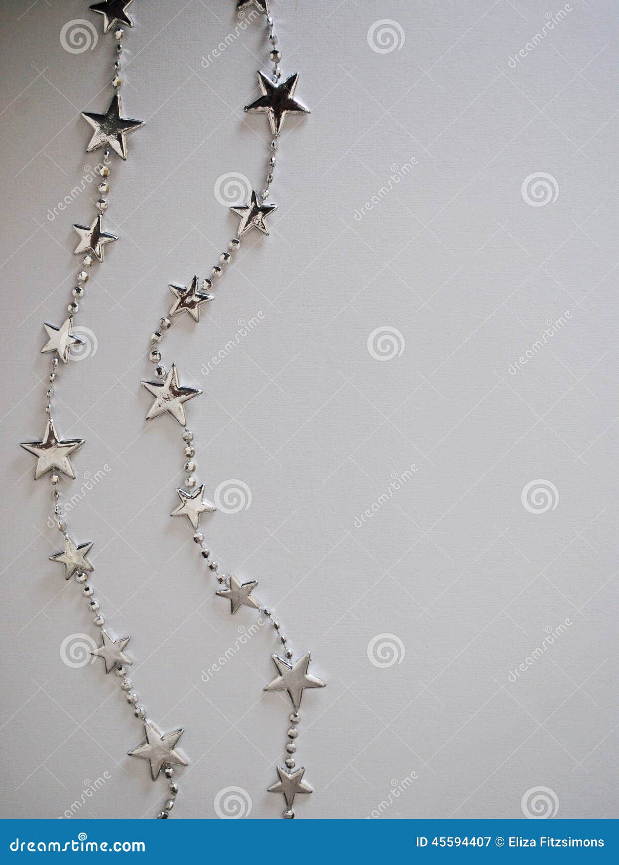 Silver Star Border stock image. Image of festive, boarder - 45594407