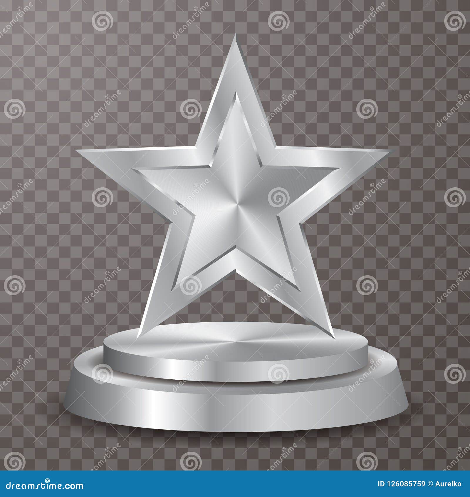 Silver star radial stock vector. Illustration of layered - 126085759