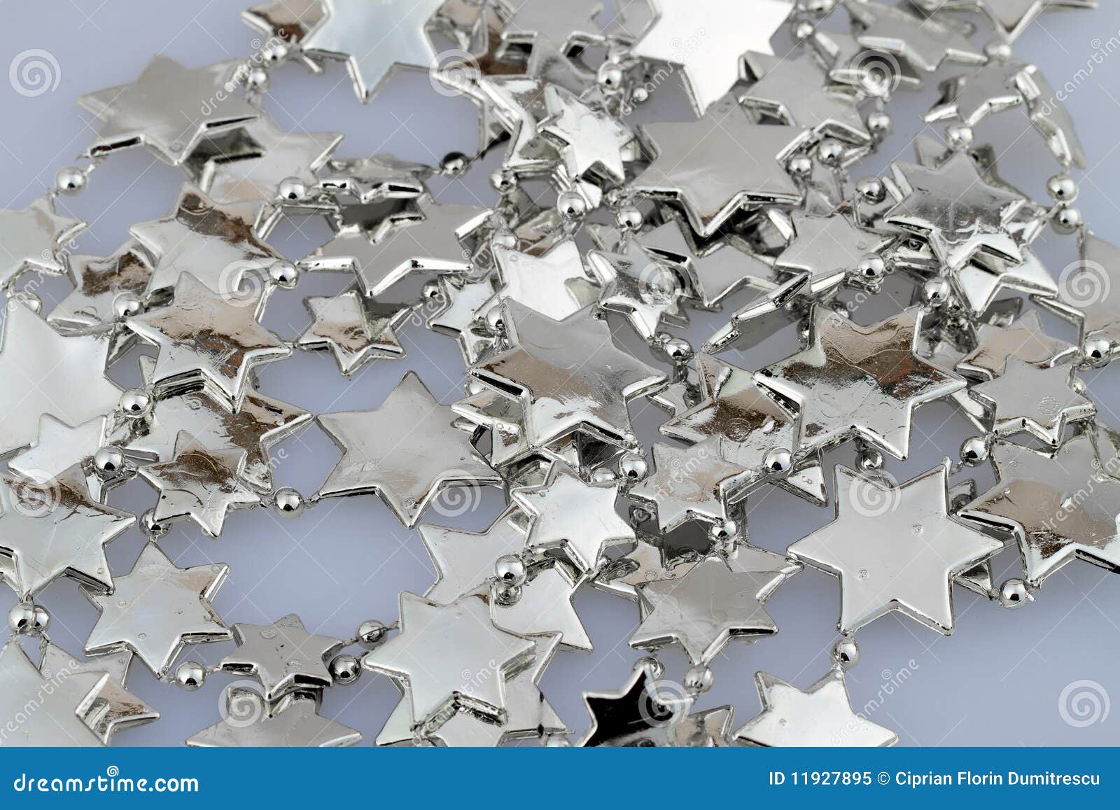 Silver stars stock image. Image of decorative, star, silver - 11927895
