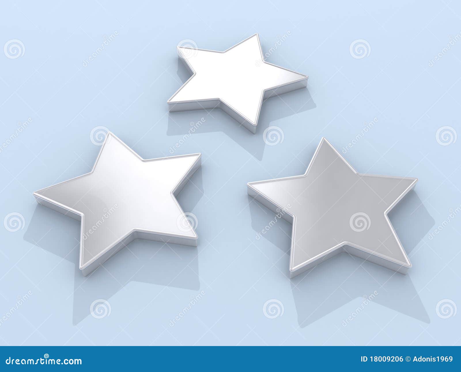 Silver stars stock illustration. Illustration of colored - 18009206