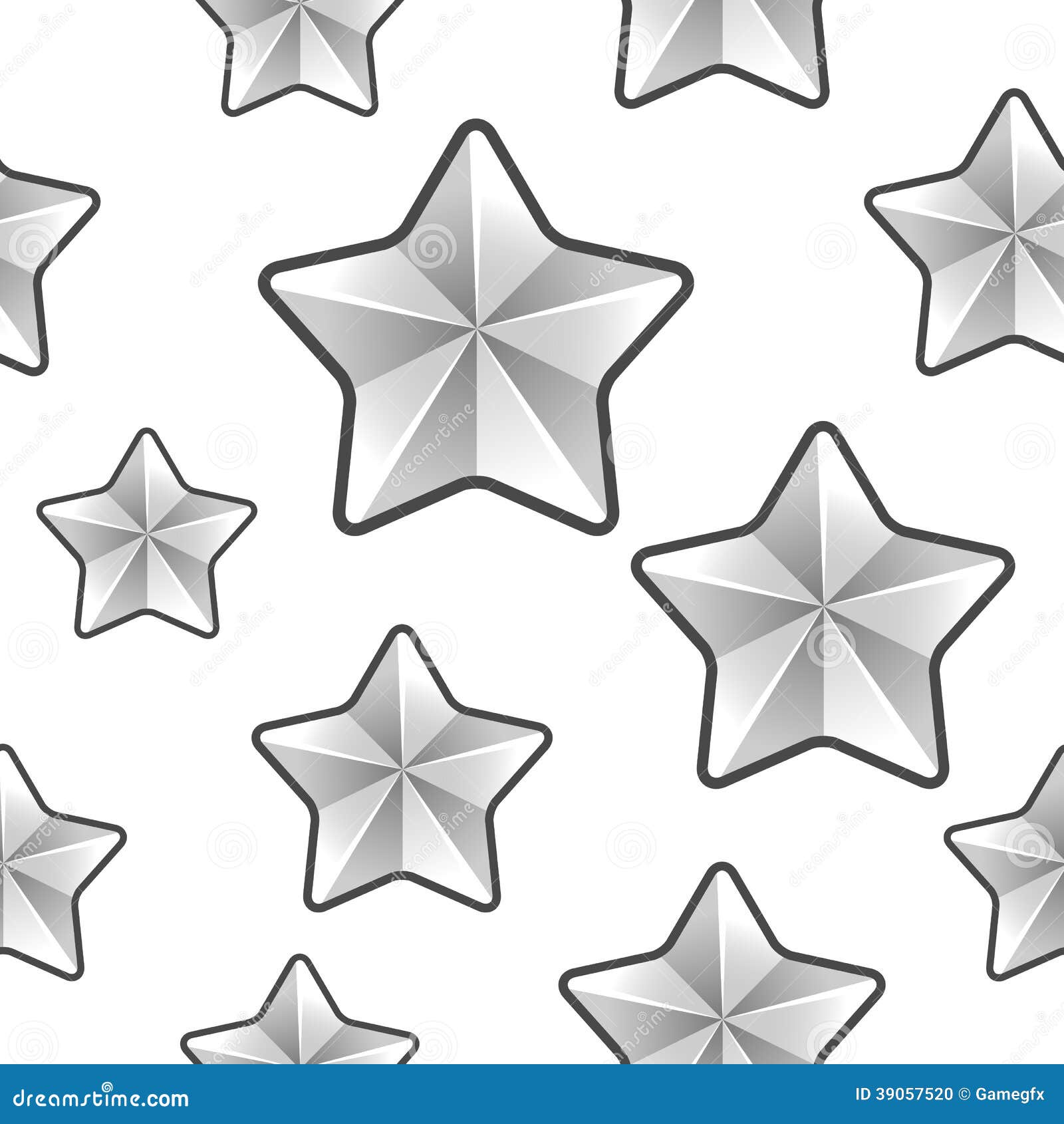 Silver stars background stock illustration. Illustration of symbol ...
