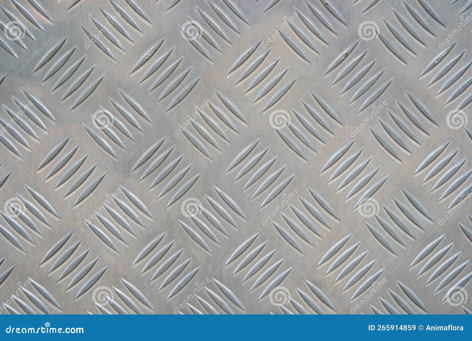 Silver Steel Checker Plate Background Stock Image - Image of iron ...
