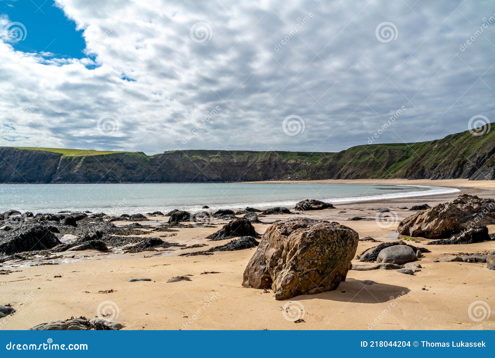 The Silver Strand in County Donegal - Ireland Stock Photo - Image of ...