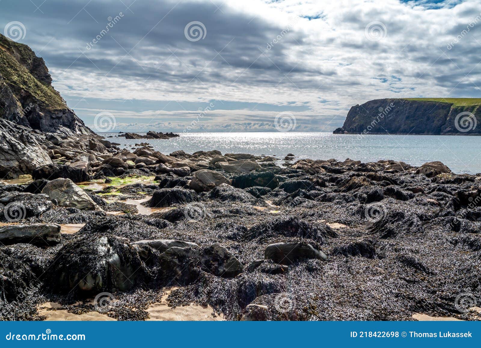 The Silver Strand in County Donegal - Ireland Stock Photo - Image of ...