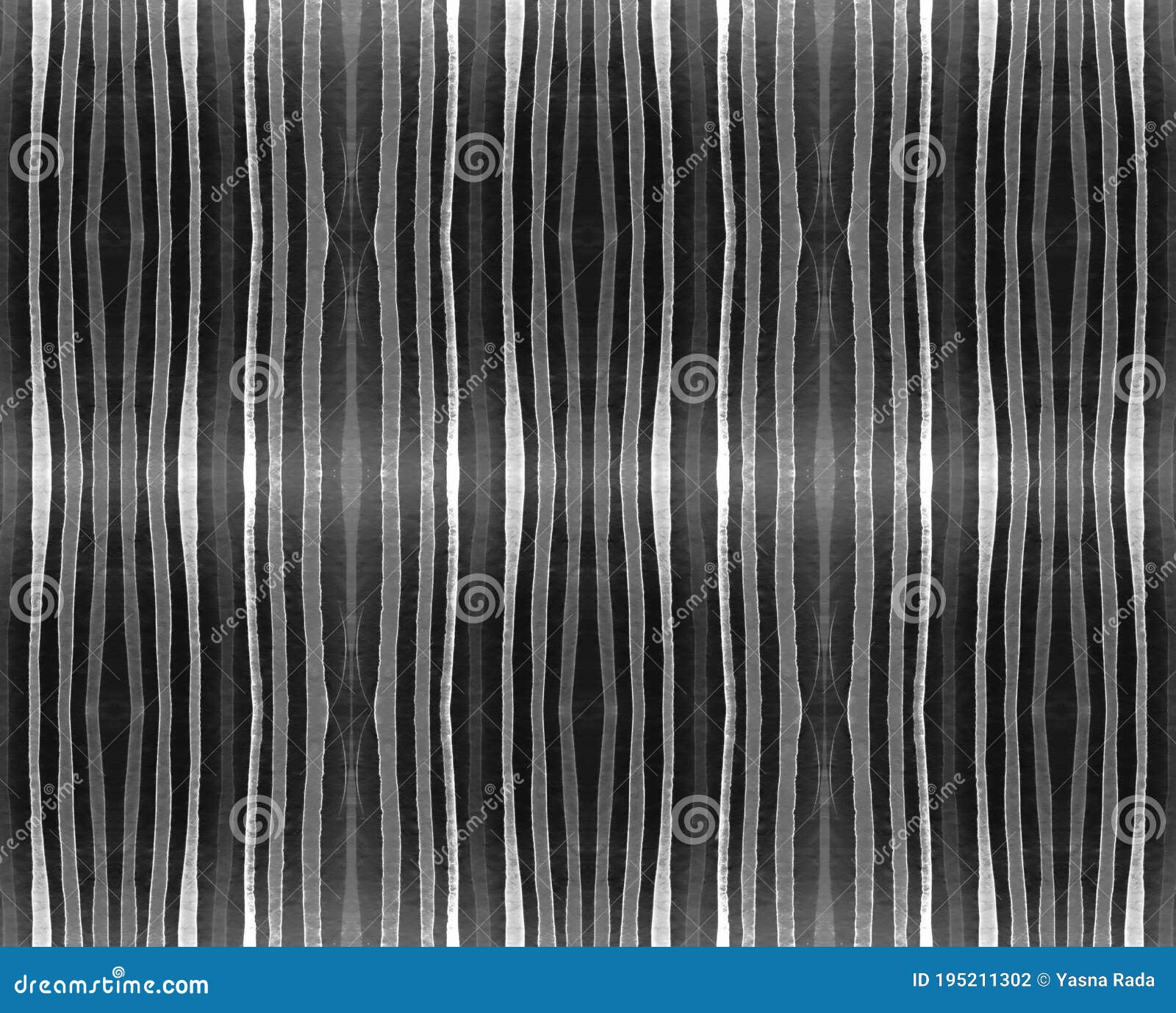 Silver Stripe Texture. Seamless Abstract Stock Illustration ...