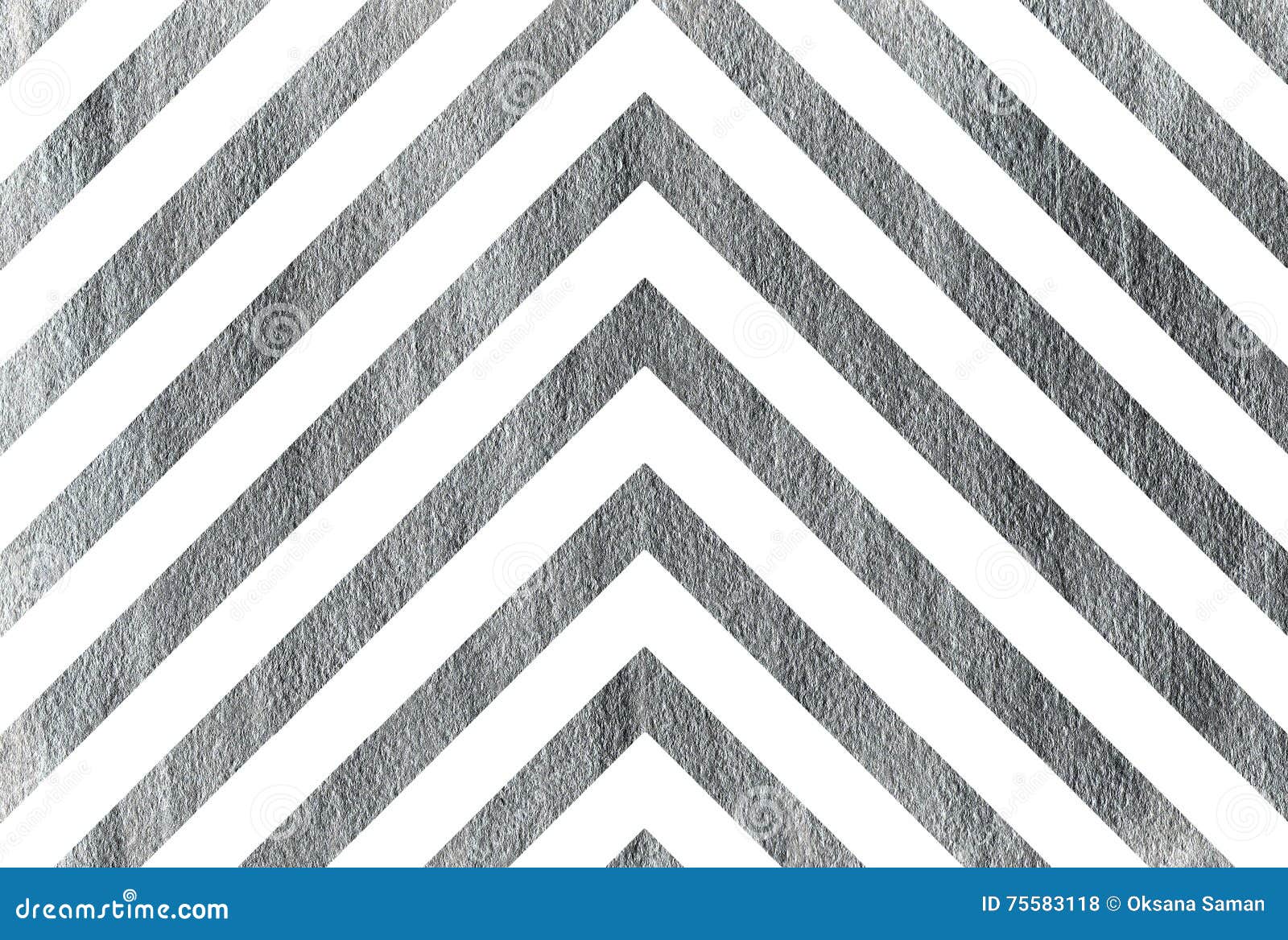 Silver Stripes Background, Chevron. Stock Illustration - Illustration ...