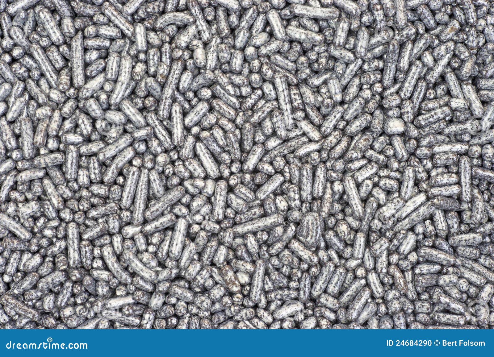 Silver sugar sprinkles stock photo. Image of view, yummy - 24684290