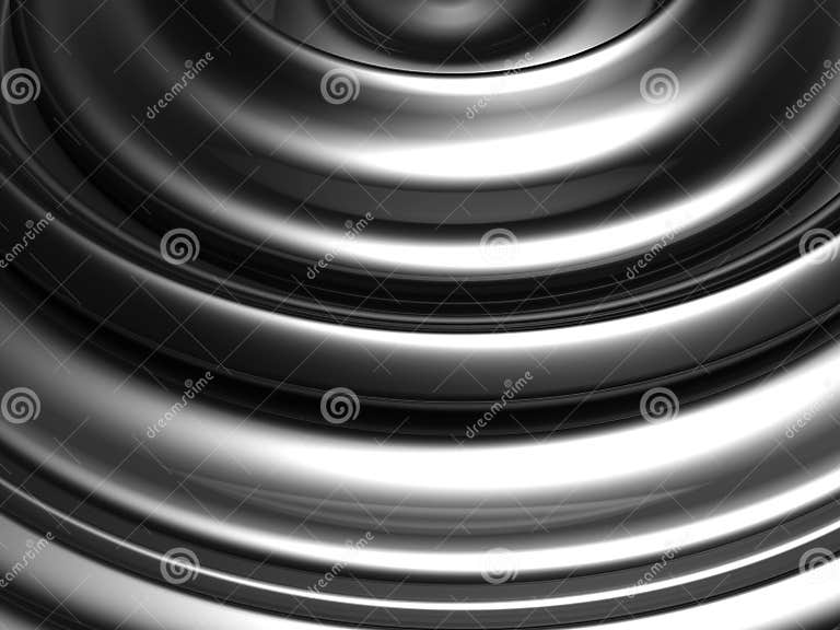 Silver Swirl Abstract Background Stock Illustration - Illustration of ...