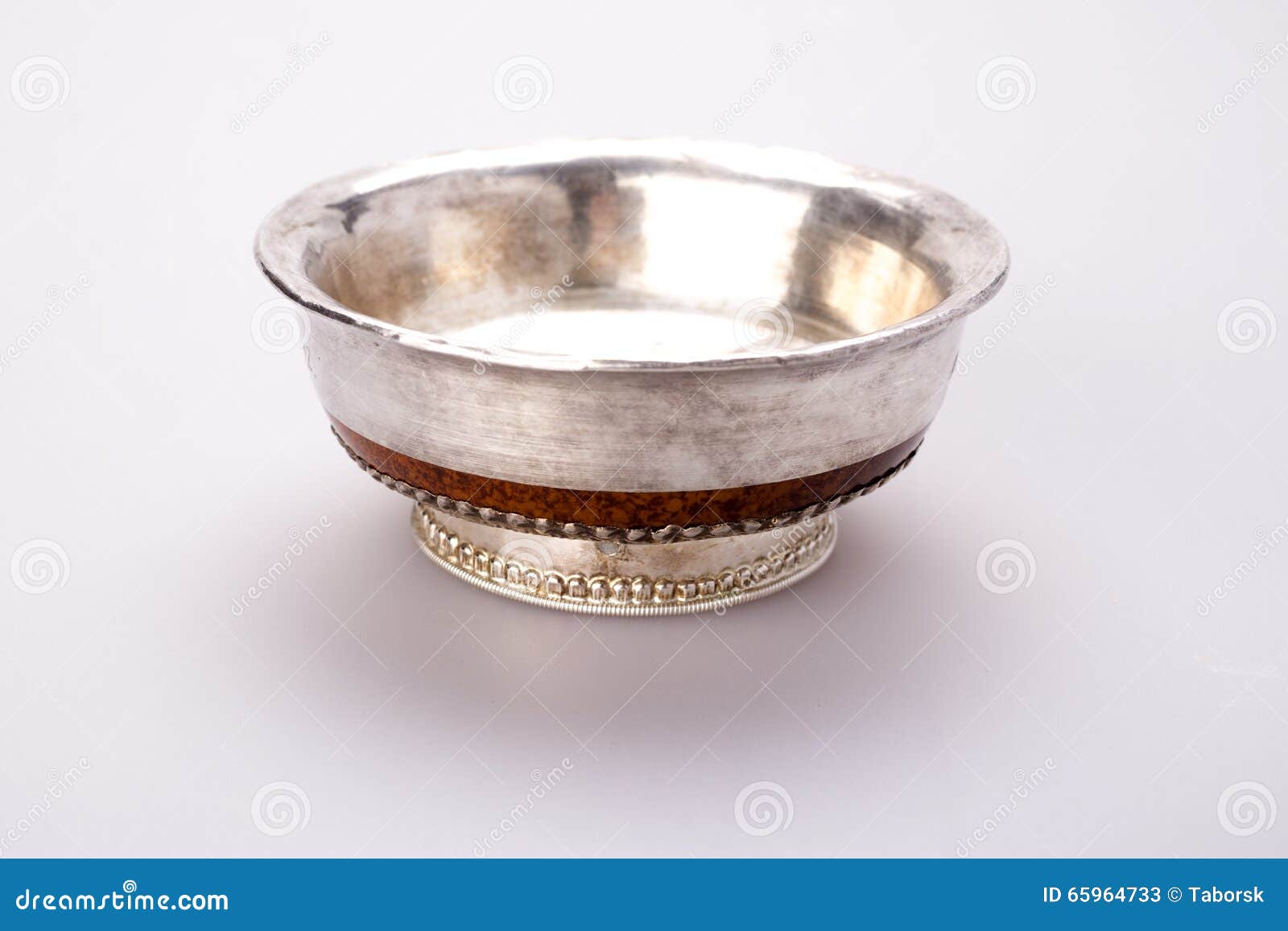 Silver tea cup stock image. Image of nomad, beverage - 65964733