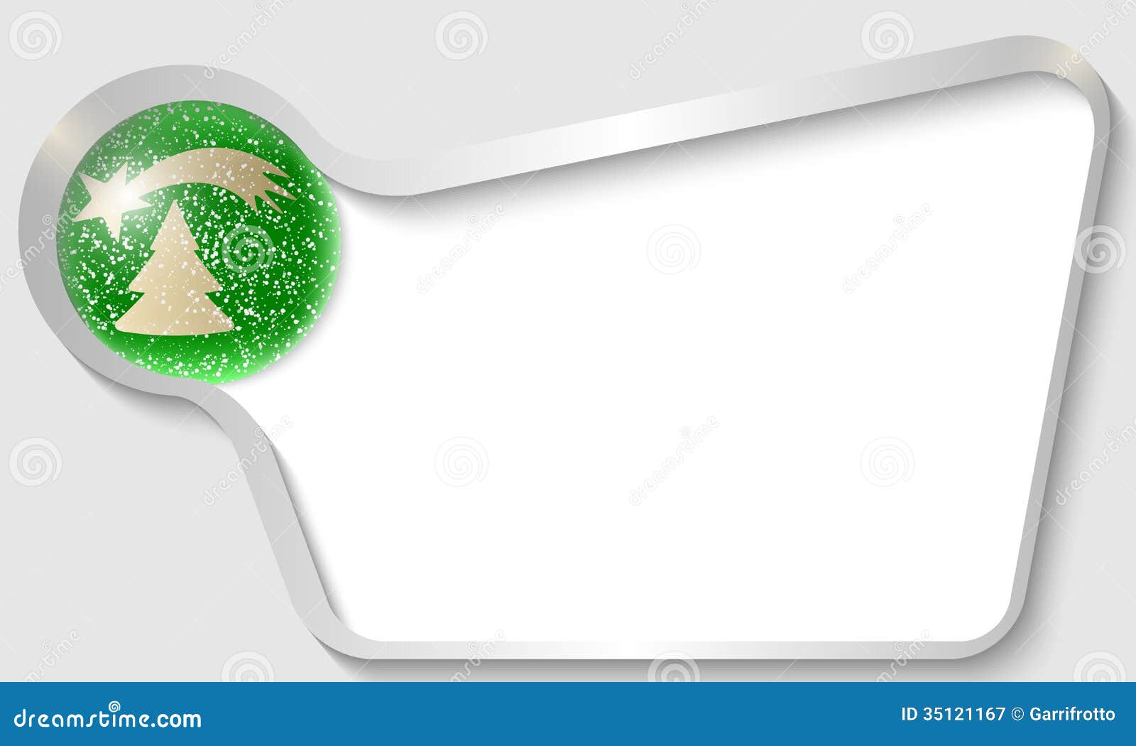 Silver text box stock vector. Illustration of message - 35121167