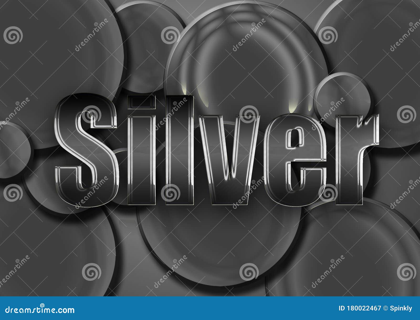 Silver Text with Circular Shaped Background Design for Wallpaper Stock ...