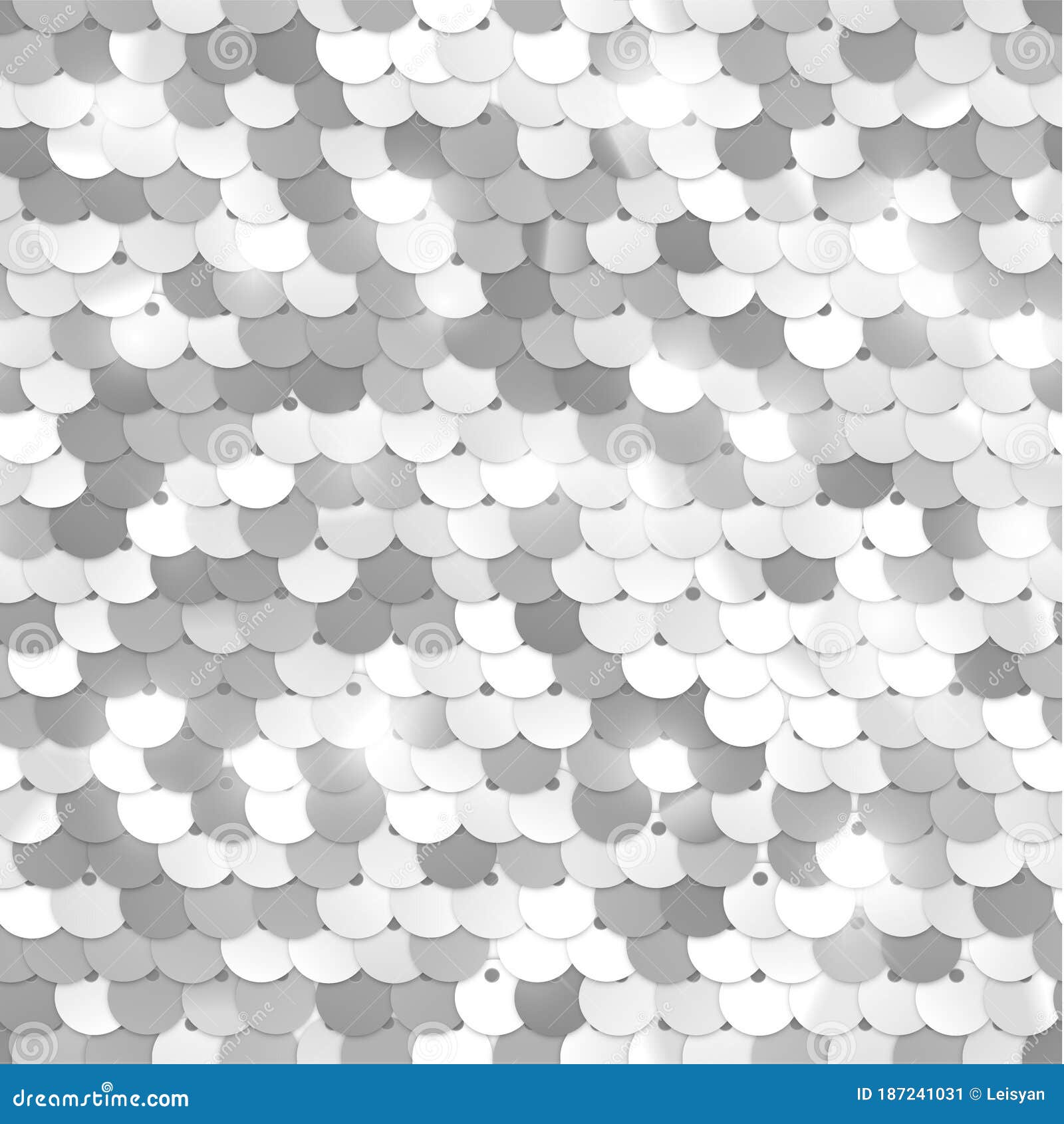 Silver Texture of Fabric with Sequins Stock Vector - Illustration of ...