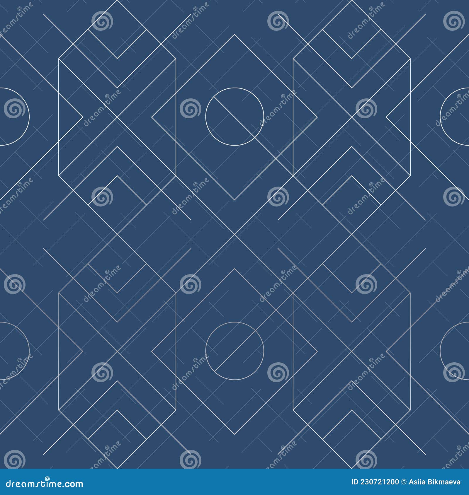 Silver Texture. Seamless Geometric Pattern. Silver Background. Vector ...