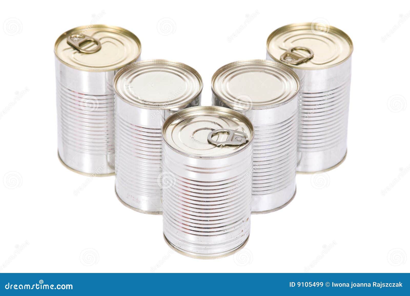 Silver tin stock image. Image of full, goods, background - 9105499