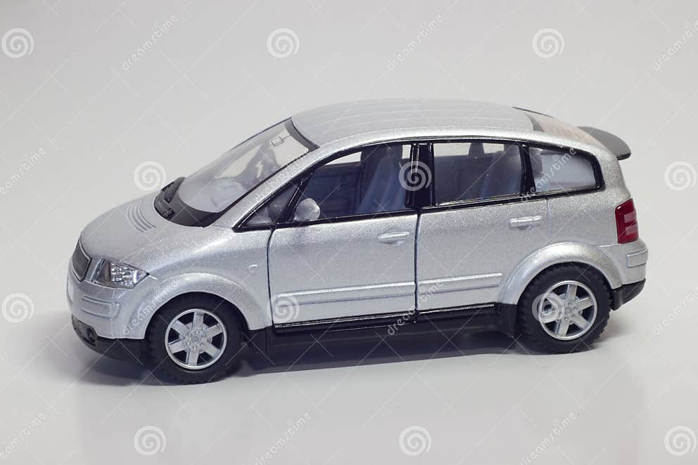 Silver toy car stock photo. Image of family, style, model - 27833336
