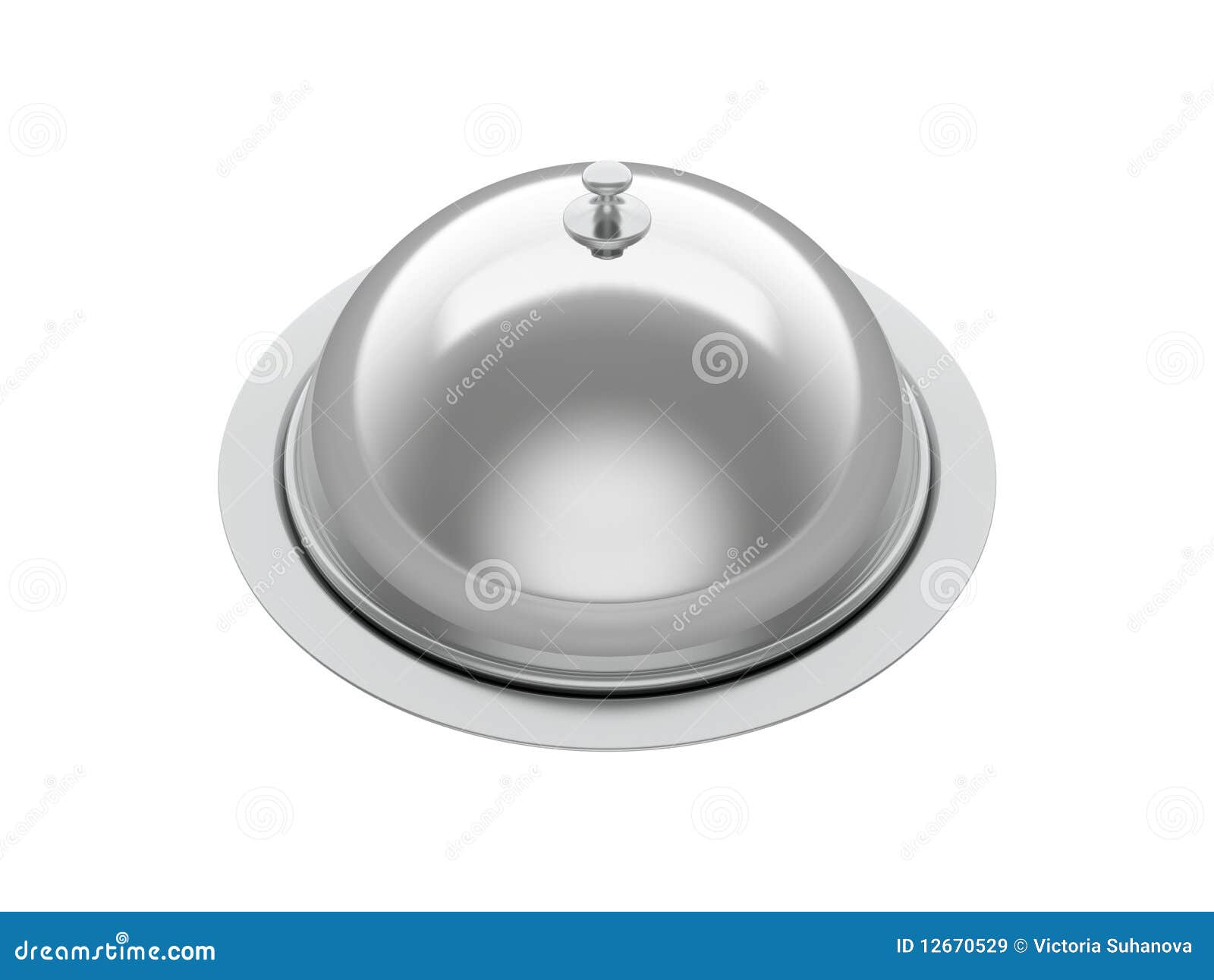 Silver tray for food stock illustration. Illustration of dishware ...