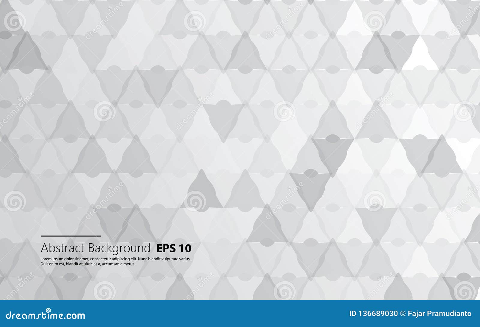 Silver Triangle Geometric Abstract Background Vector Stock Vector ...