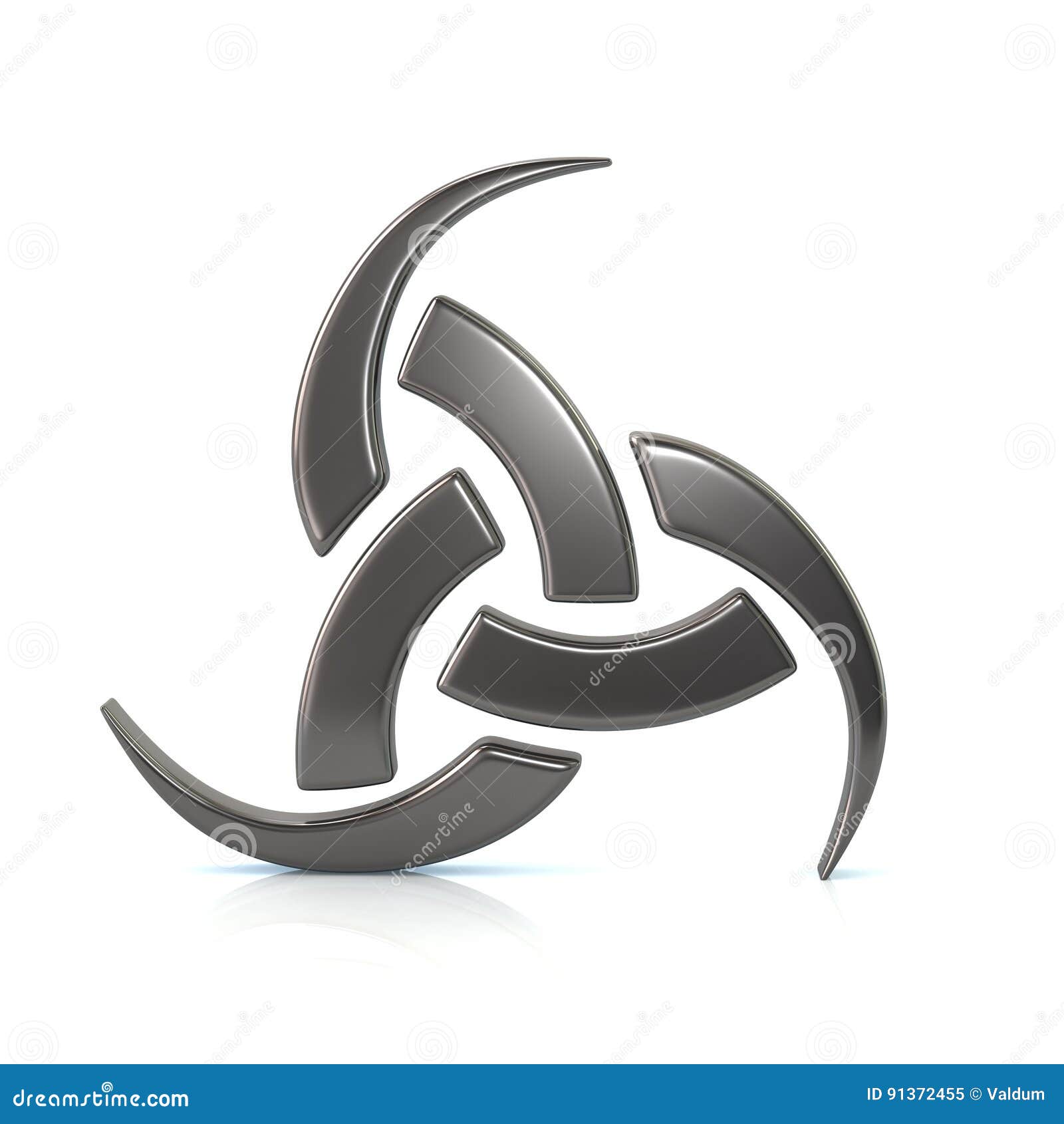 Triple Horn Of Odin Decorated With Scandinavian Ornaments And Runes ...