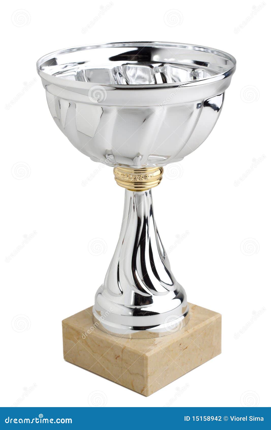 Silver trophy stock photo. Image of achieve, ceremony - 15158942