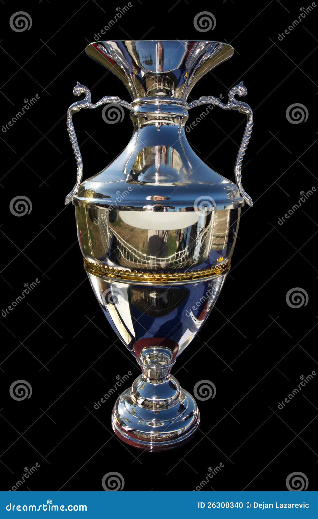 Silver trophy stock photo. Image of white, trophy, silver - 26300340