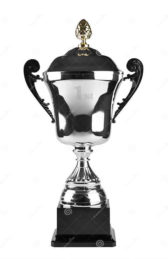 Silver trophy stock photo. Image of competitive, silver - 8996514